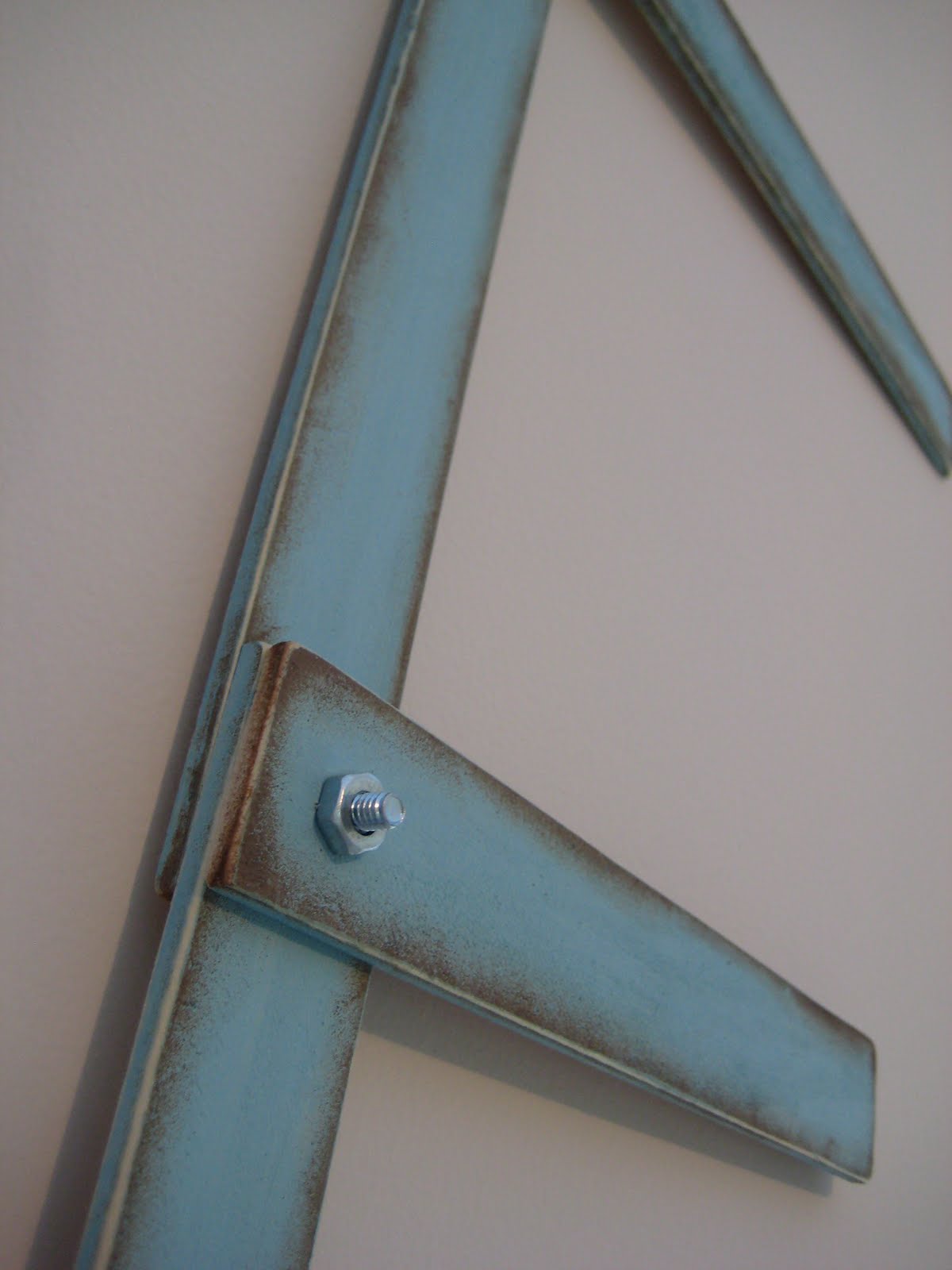 leaf and letter handmade: pinteresting: paint stick letters!