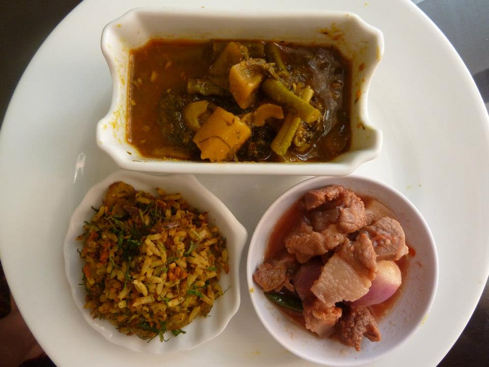 livingwithlil: Penang January 2013.....(recipes:chincalok pork/roti babi)