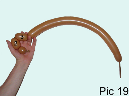 Balloon animals twisting instructions: Balloon animal fat body