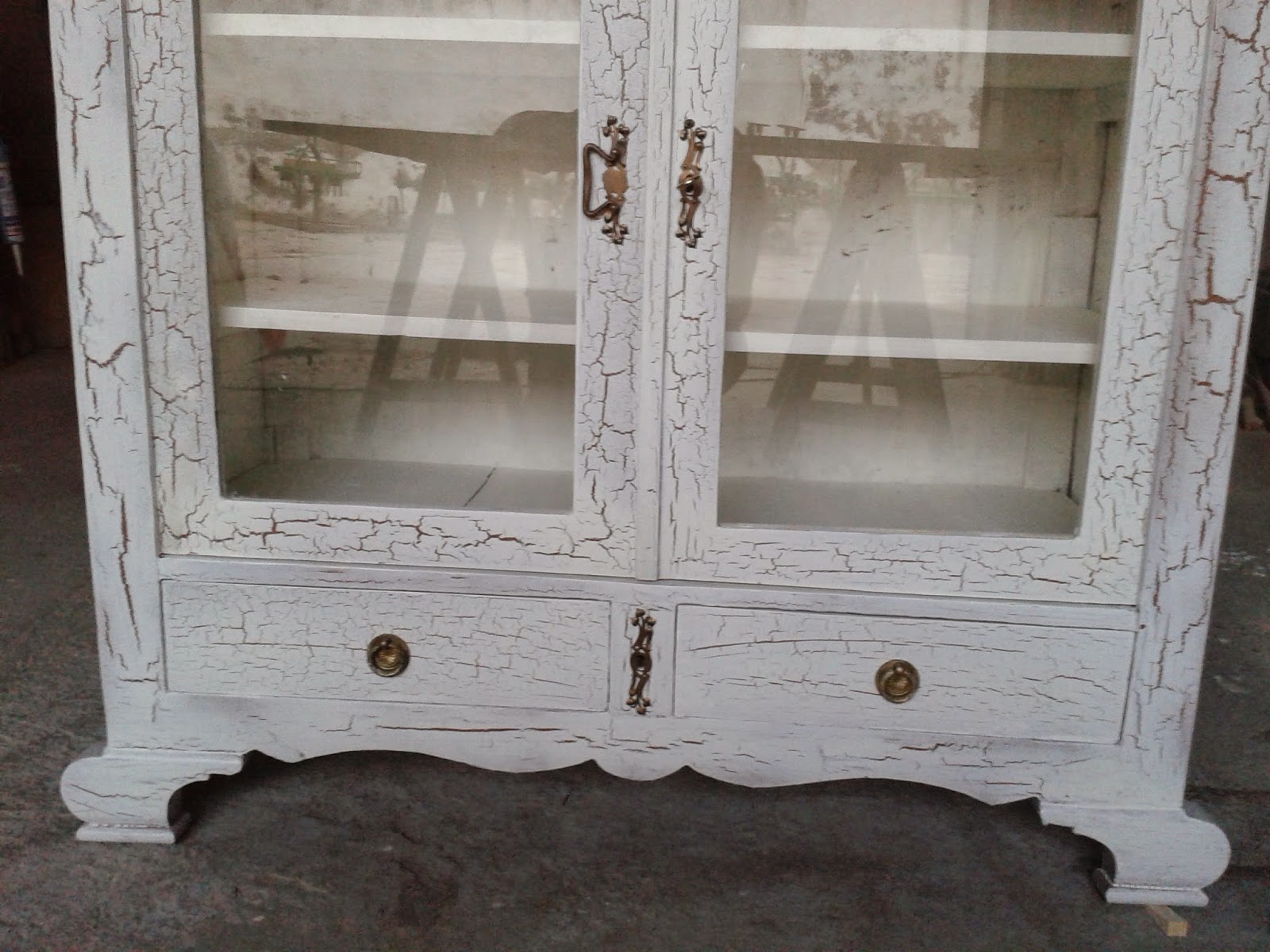 EL TALLER DE LA MADERA: Mueble craquelado