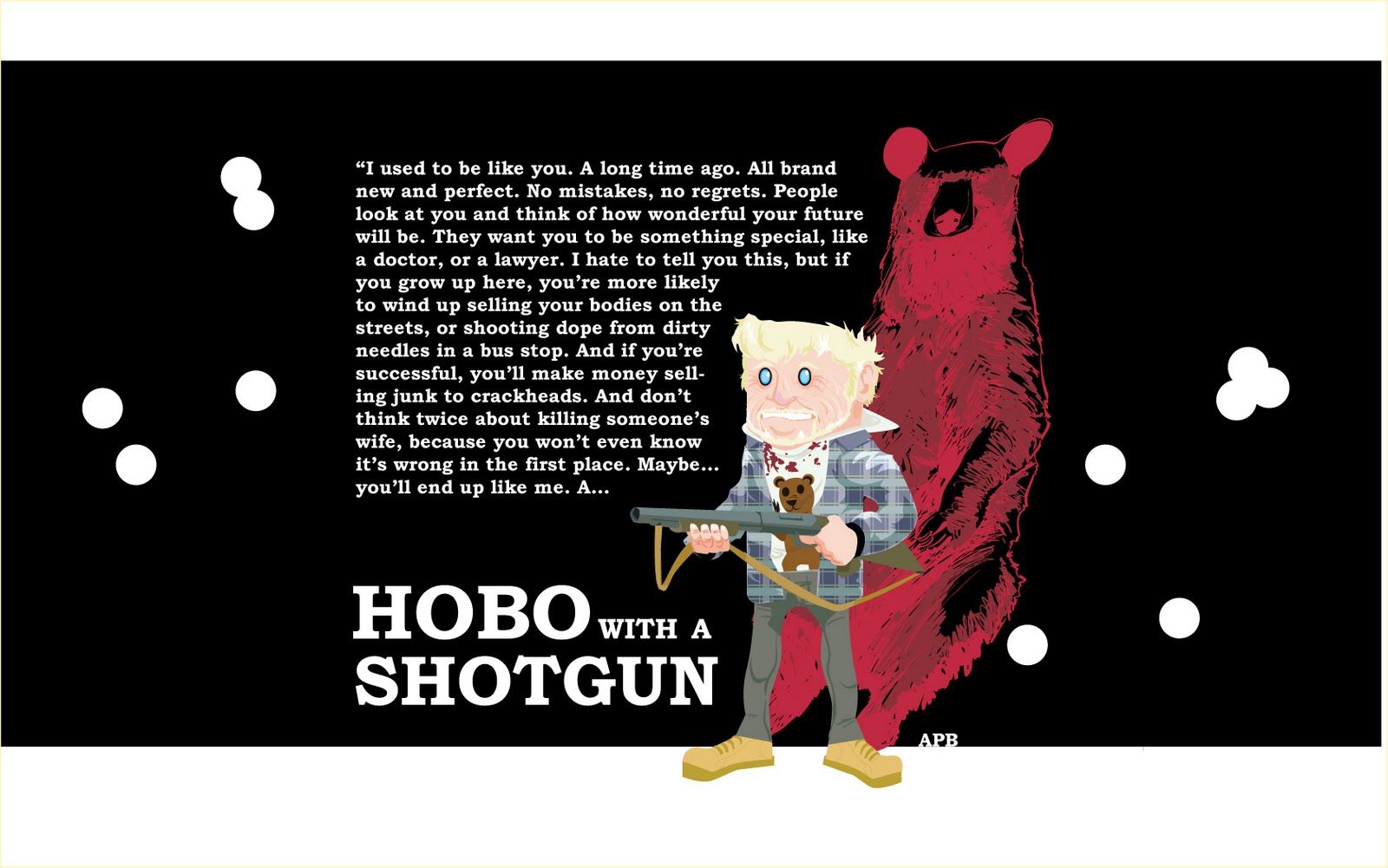 Tales from the Three Eyed Skull: Art and junk by Andrew Barr: HOBO WITH ...