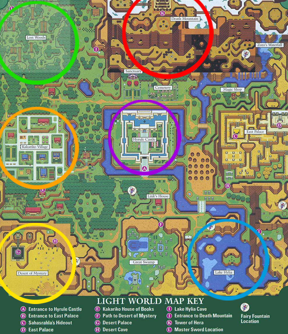Geography of Hyrule | ZD Forums - Zelda Dungeon Forums