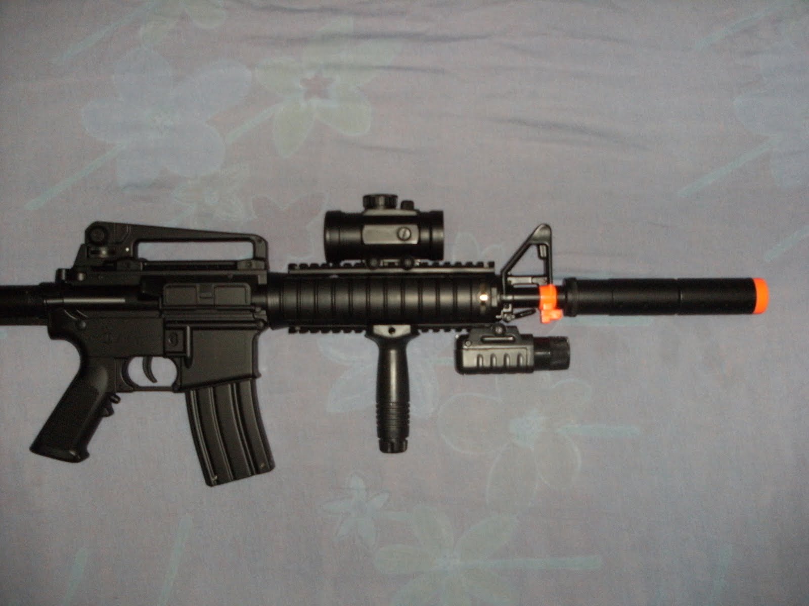 Airsoft AL: AIRSOFT M4A1 D.E ABS ELETRICO COMPLETO