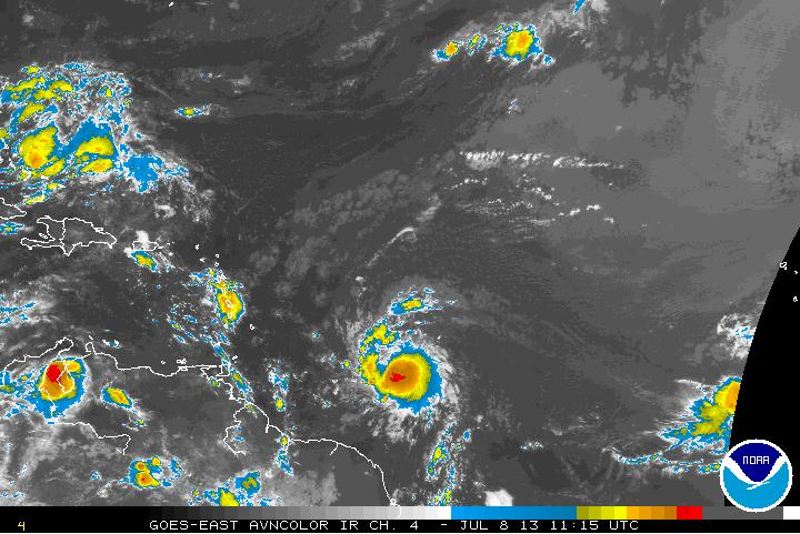 Welcome To Southeast New Mexico Weather.: Tropical Storm Chantal.