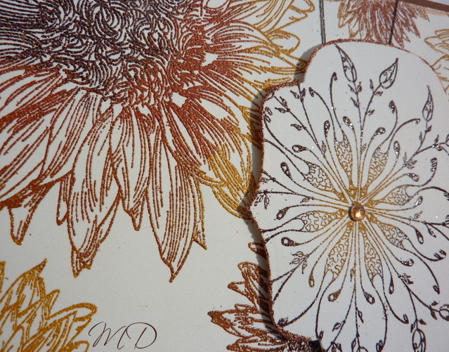 Multi colour embossing......by Miranda