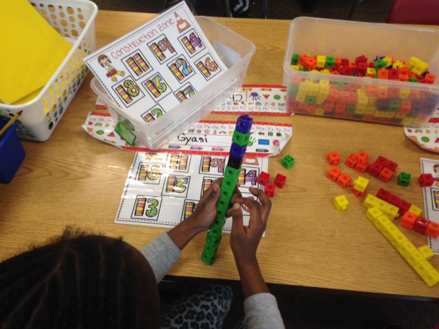 Fifth to Kindergarten: Kindergarten Math Centers: Numbers 11-19