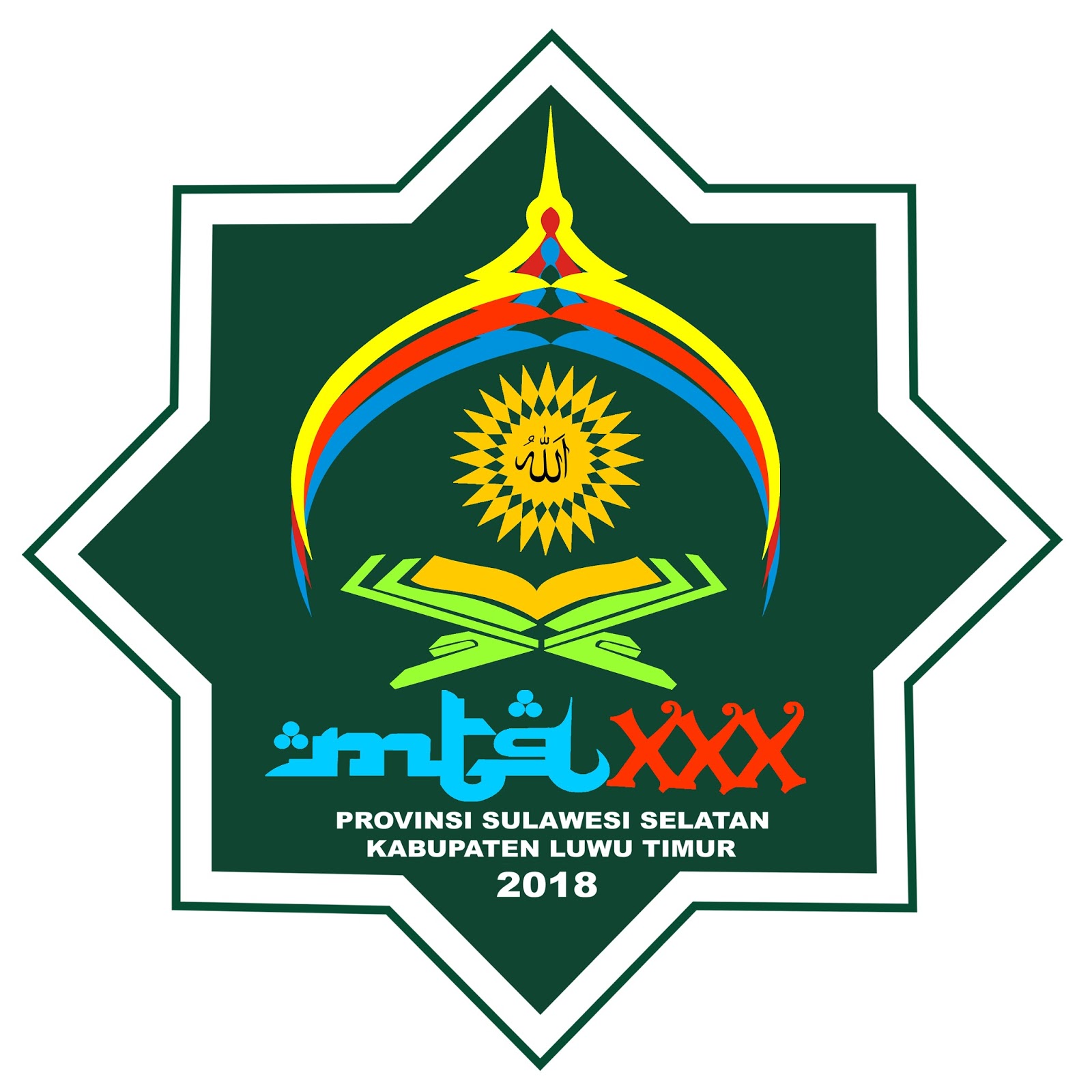 LINGKAR SENI BUDAYA LUWU TIMUR: Logo MTQ XXX Provinsi Sulawesi Selatan ...