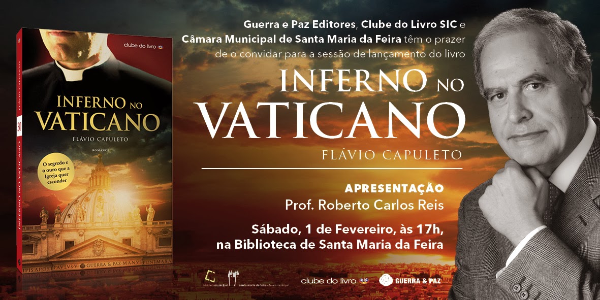 Efeito dos Livros: Conheçam "Inferno no Vaticano"