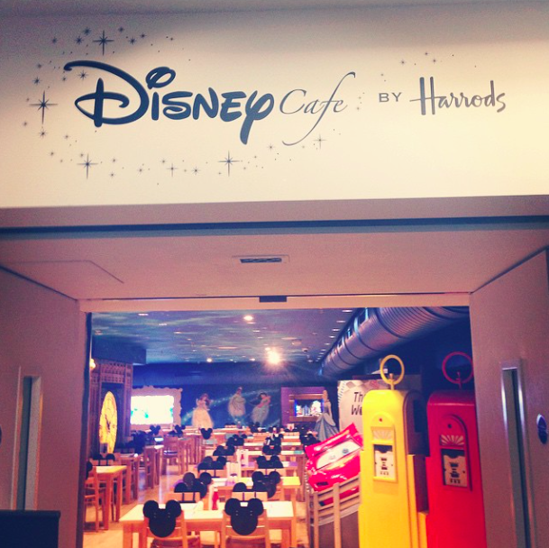 Confetti Letters: Where I Went | The Disney Cafe by Harrods