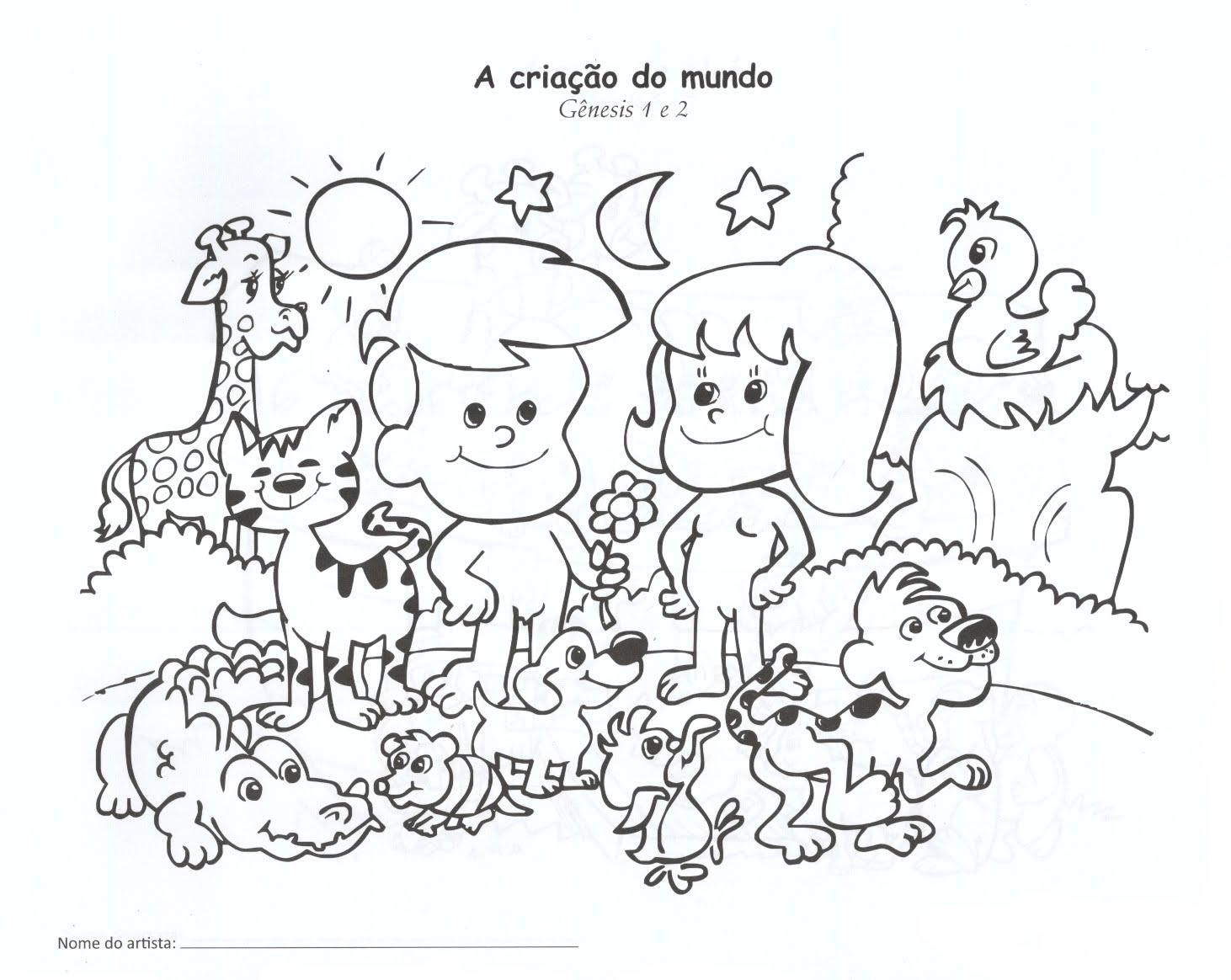 Tia Sáah: Deus criou o mundo