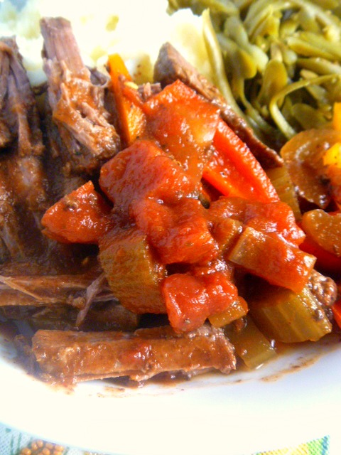 Slice of Southern: Cajun Pot Roast - Slow Cooker Heaven