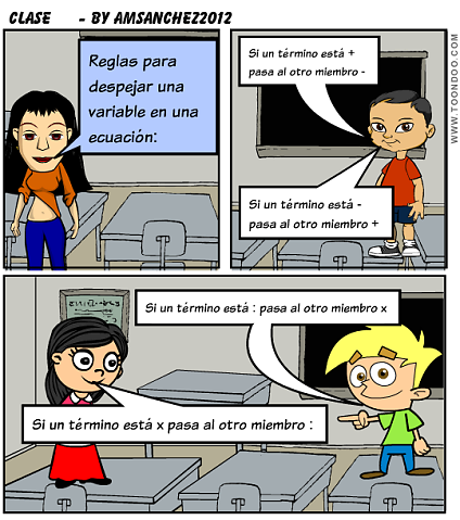 El Universo de las Matemáticas: Cómic matemático con Toondoo