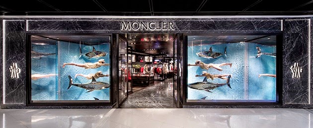 mylifestylenews: Moncler Gamme Rouge @ SS2015 Window Display