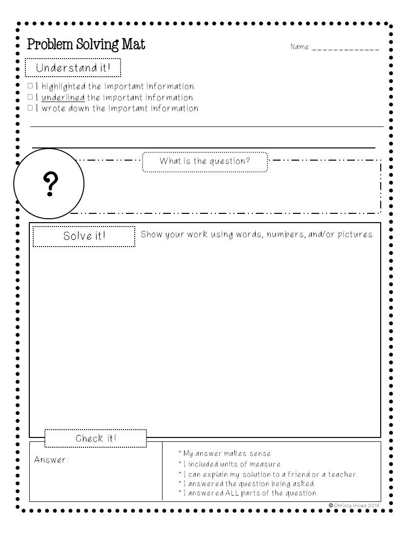 Math Quest - A Problem Solving Adventure - creative classroom tools