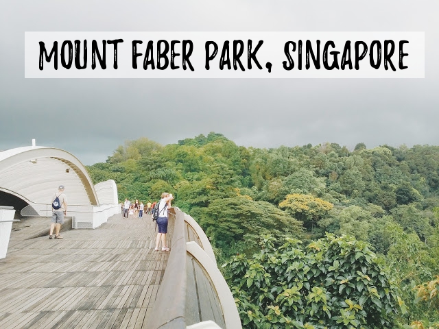 MOUNT FABER PARK, SINGAPORE - Hi5 the world