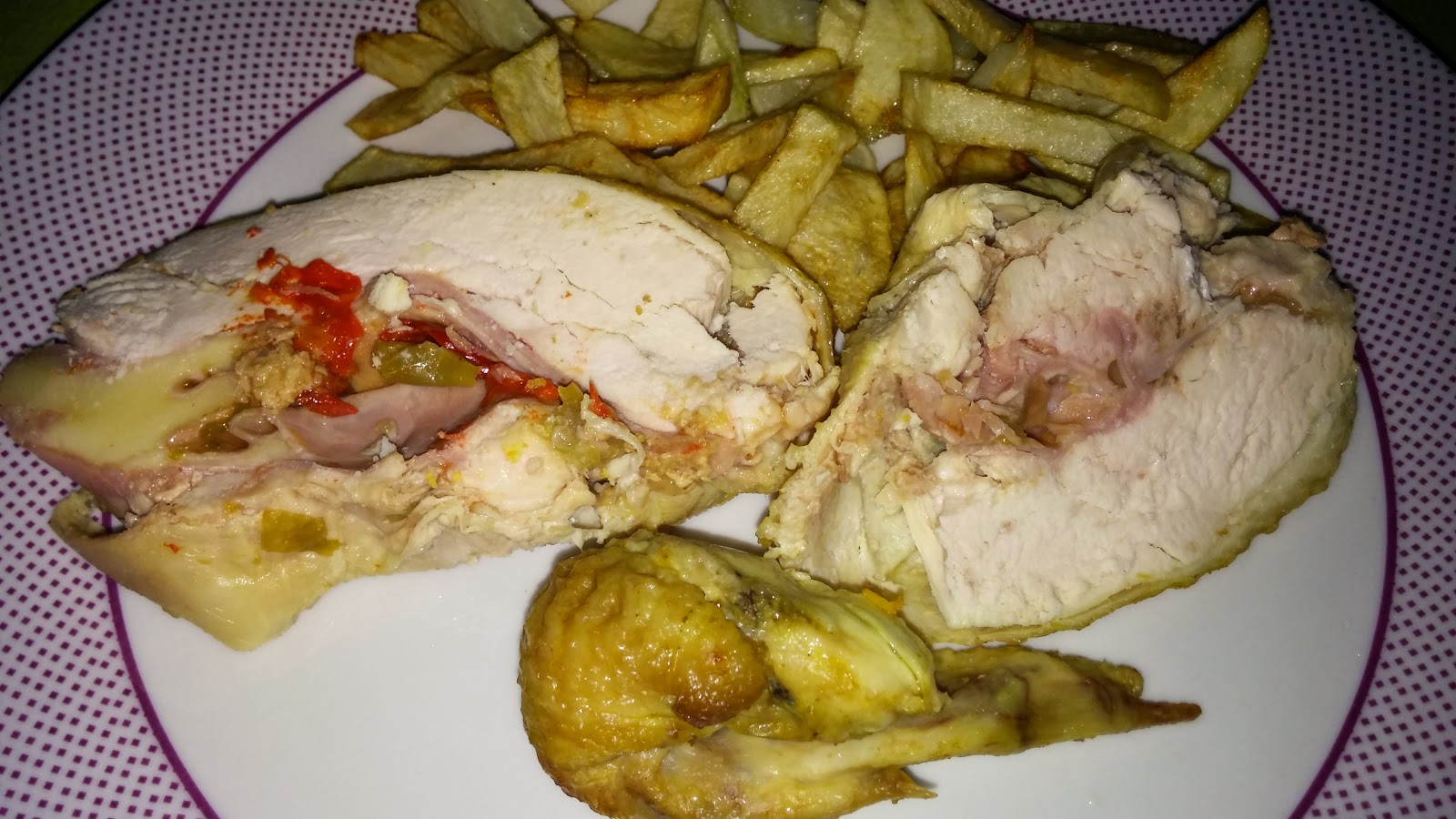POLLO RELLENO DESHUESADO