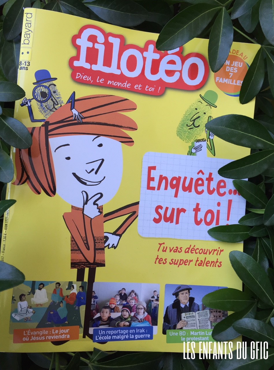 les enfants du gfic: Découvrez-nous dans Filotéo