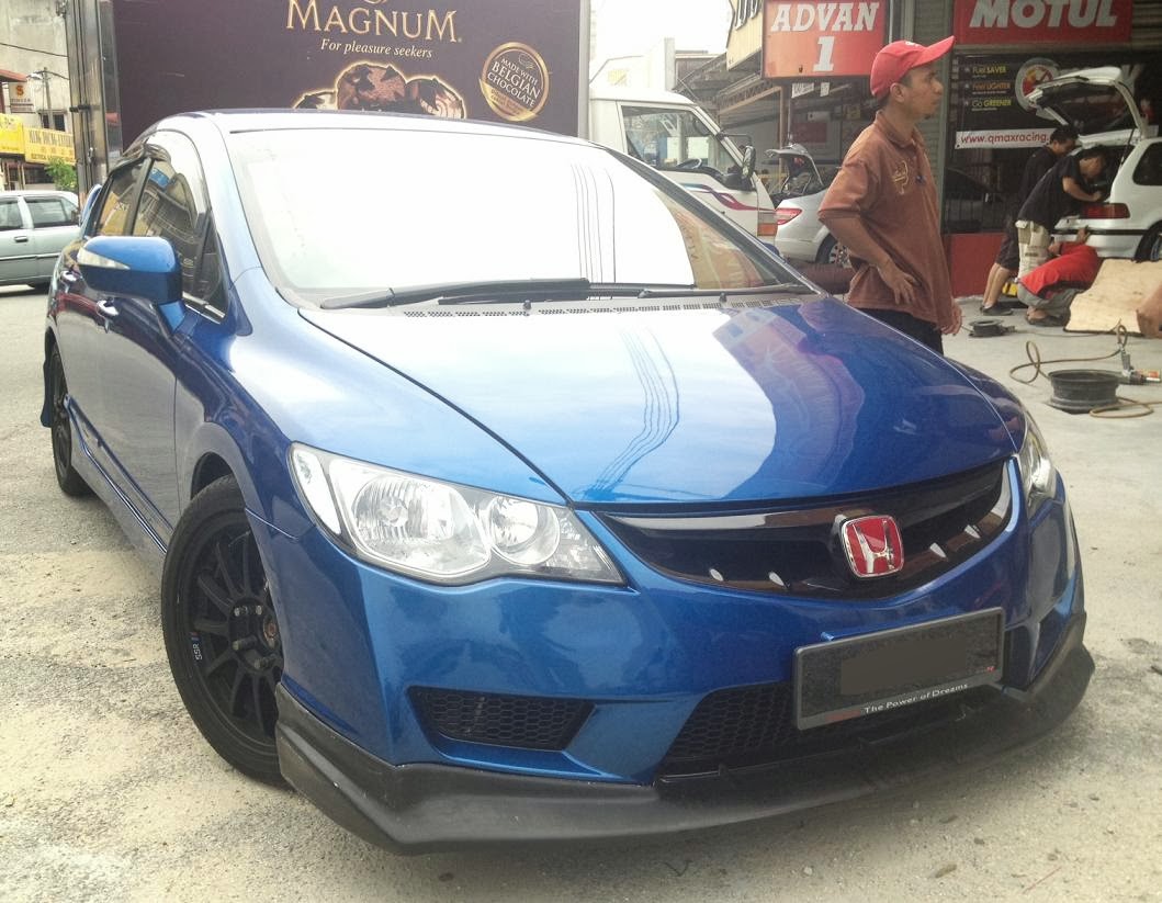 MING HONG MOTORSPORT : HONDA CIVIC FD 1/2 TYPE-R BODYKIT (PP)