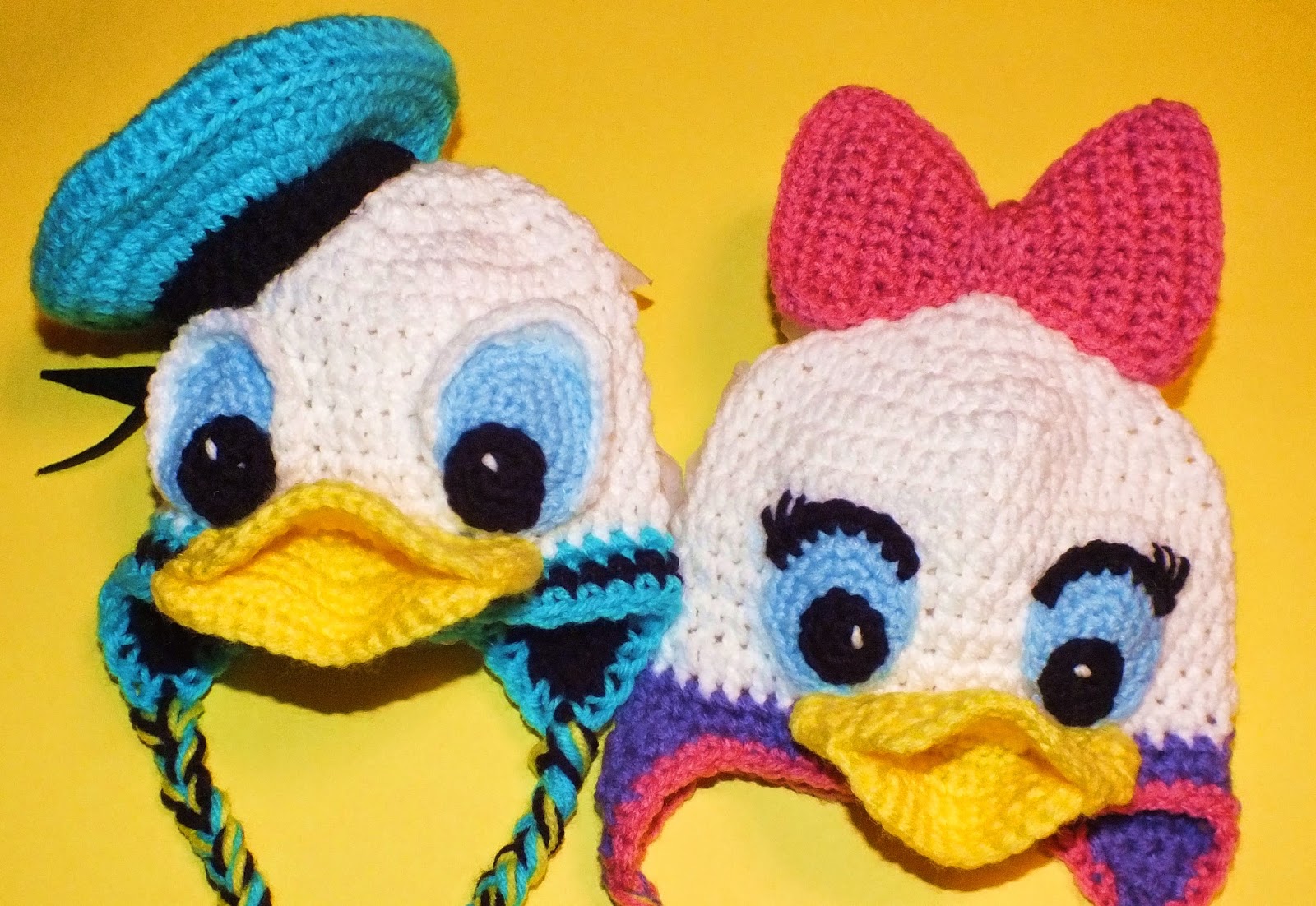 Connie's Spot© Crocheting, Crafting, Creating!: Crochet Duck Inspired Hats©