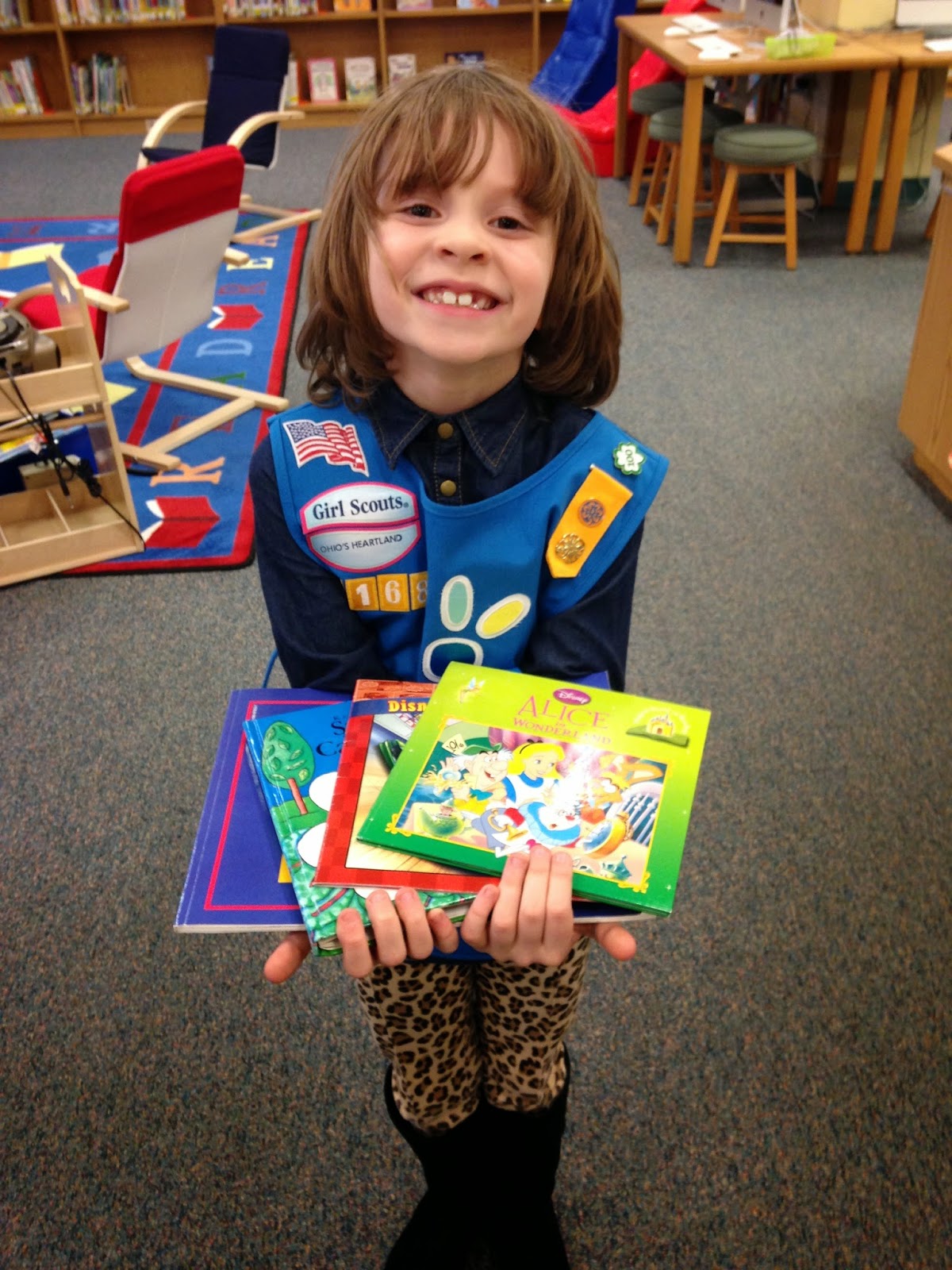 A Crafty Chick: Daisy Meeting 7: Considerate and Caring & Courageous ...
