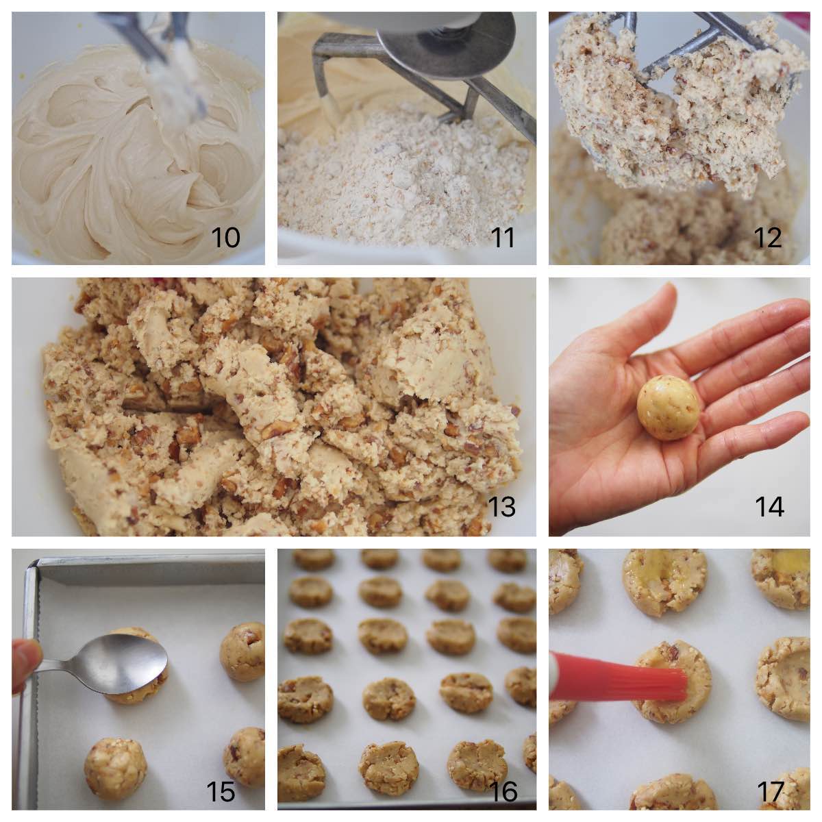Hup Toh Soh (Chinese Walnut Cookies) - BAKE WITH PAWS