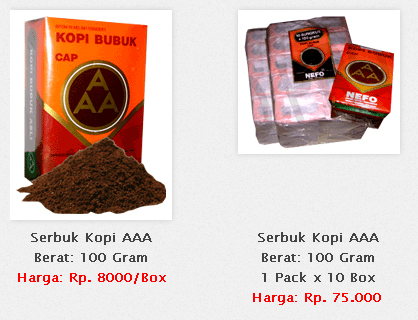 Kopi Khas Jambi, Ya Kopi Murni AAA