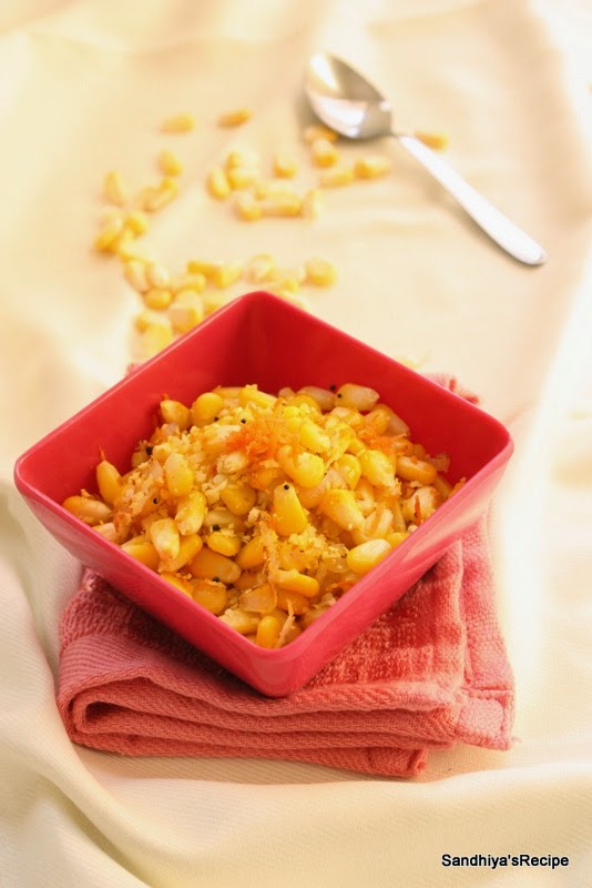 Sandhiya's Cookbook: Sweet Corn Sundal