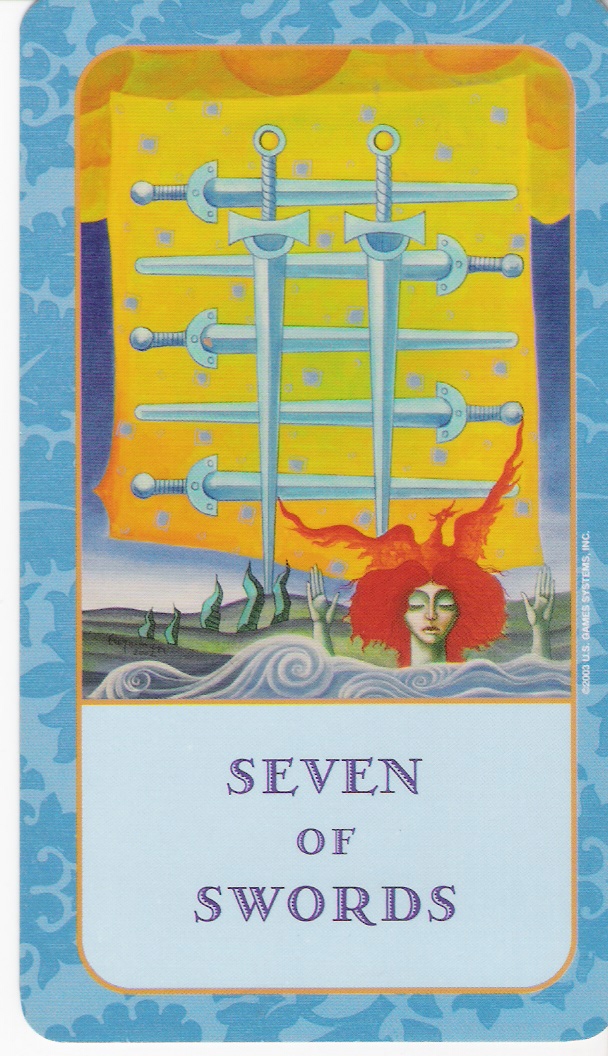 Tarot for Thought: Daily Tarot Card: Seven of Swords