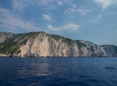 The Friedmans' Travel and Photos: Greek sailing, day 5 - cliffs and ...