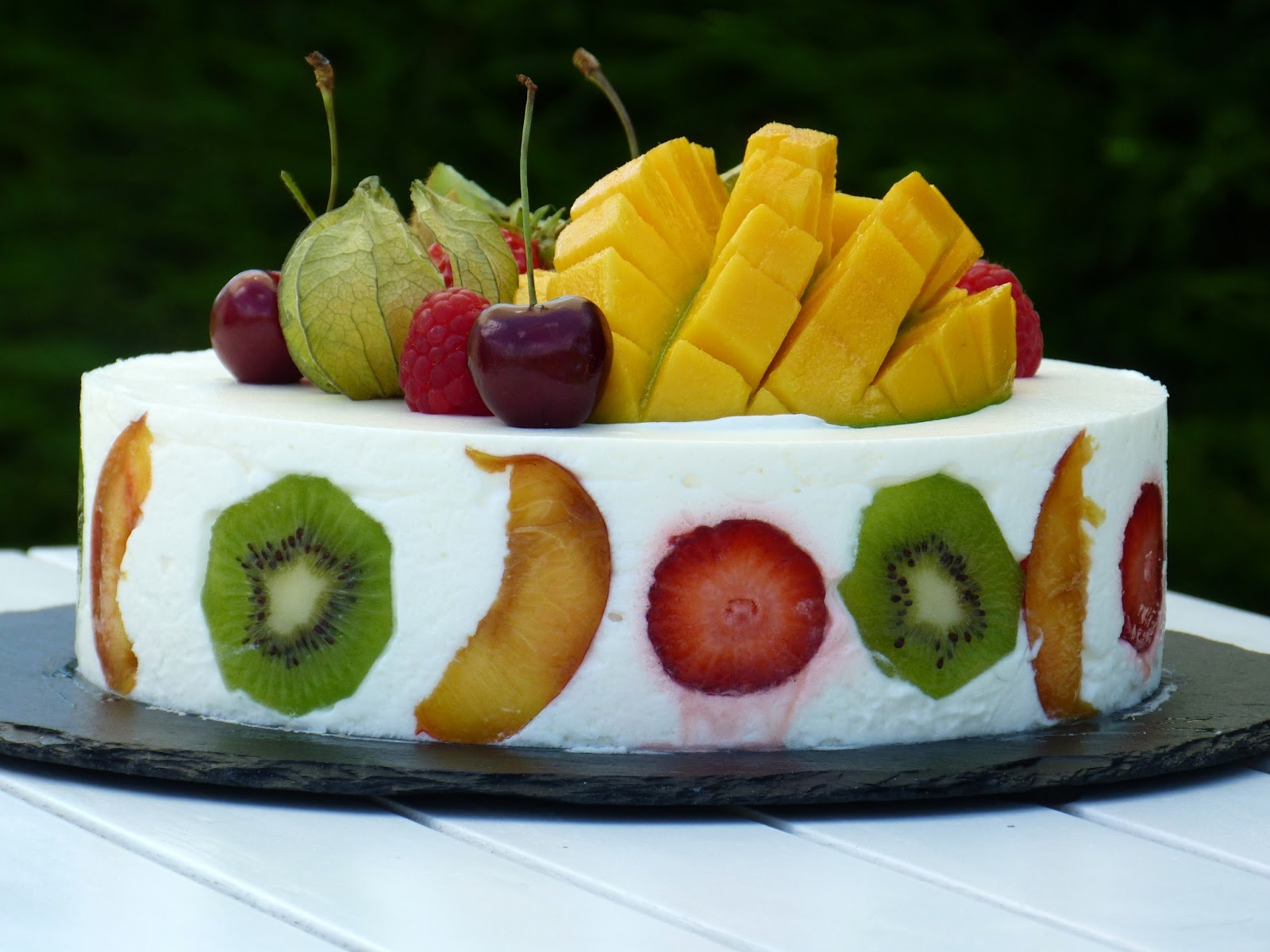 Chic, Chic, Chocolat: Entremet tutti frutti {mousse aux citrons et ...