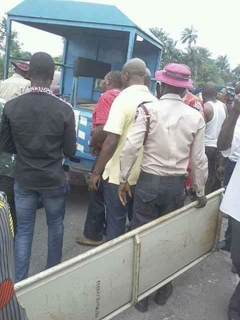 Photos: Scores wounded in disastrous accident along Owerri-Onitsha road