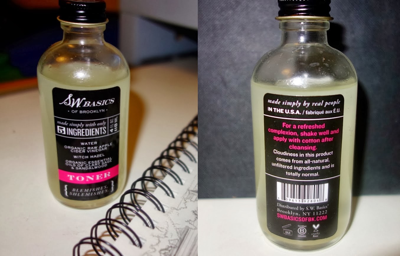 S.W Basics of Brooklyn Toner review: Back to Basics