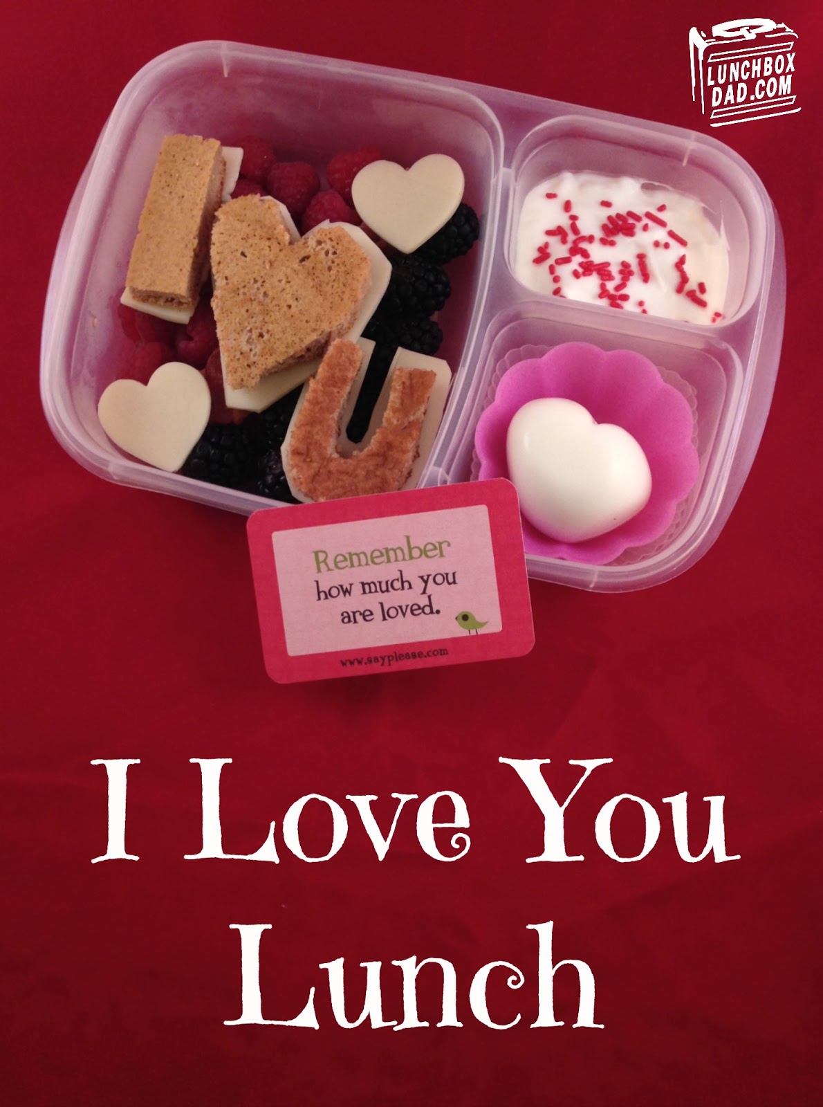 Lunchbox Dad: I Love You Lunch (Breakfast For Lunch For National ...