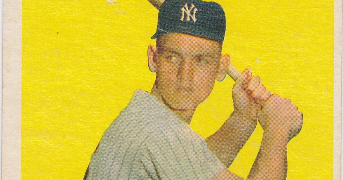 Talking Heads: The Topps 1958 Baseball Set: #54 Norm Siebern