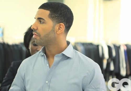 CLASSIC TZ: Drake Pose For The Photo Shoot