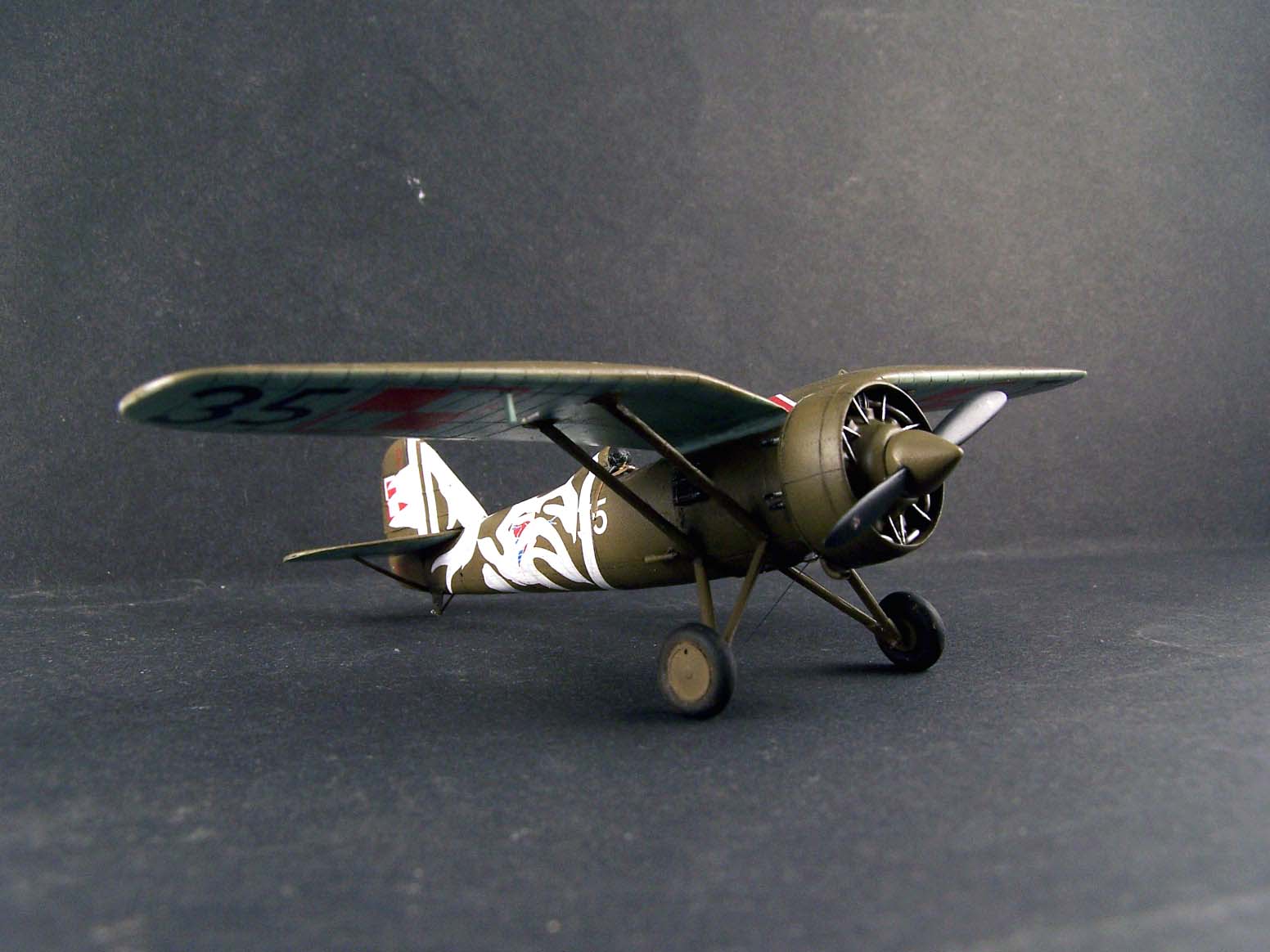 Modele z Szachownicą: PZL P.7a Leopolda Pamuły (kwiecień 2011 ...