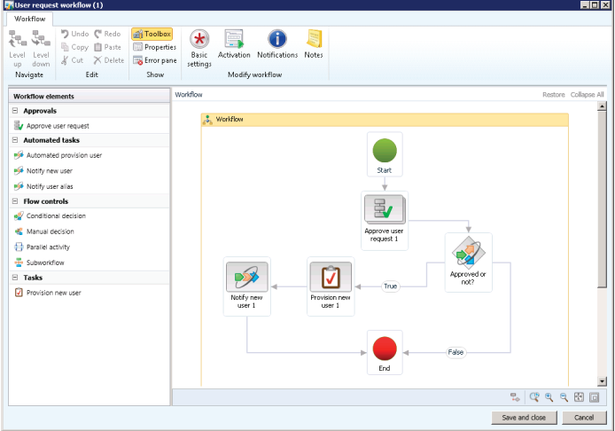 Microsoft Dynamics AX/365: Viewing the Workflow