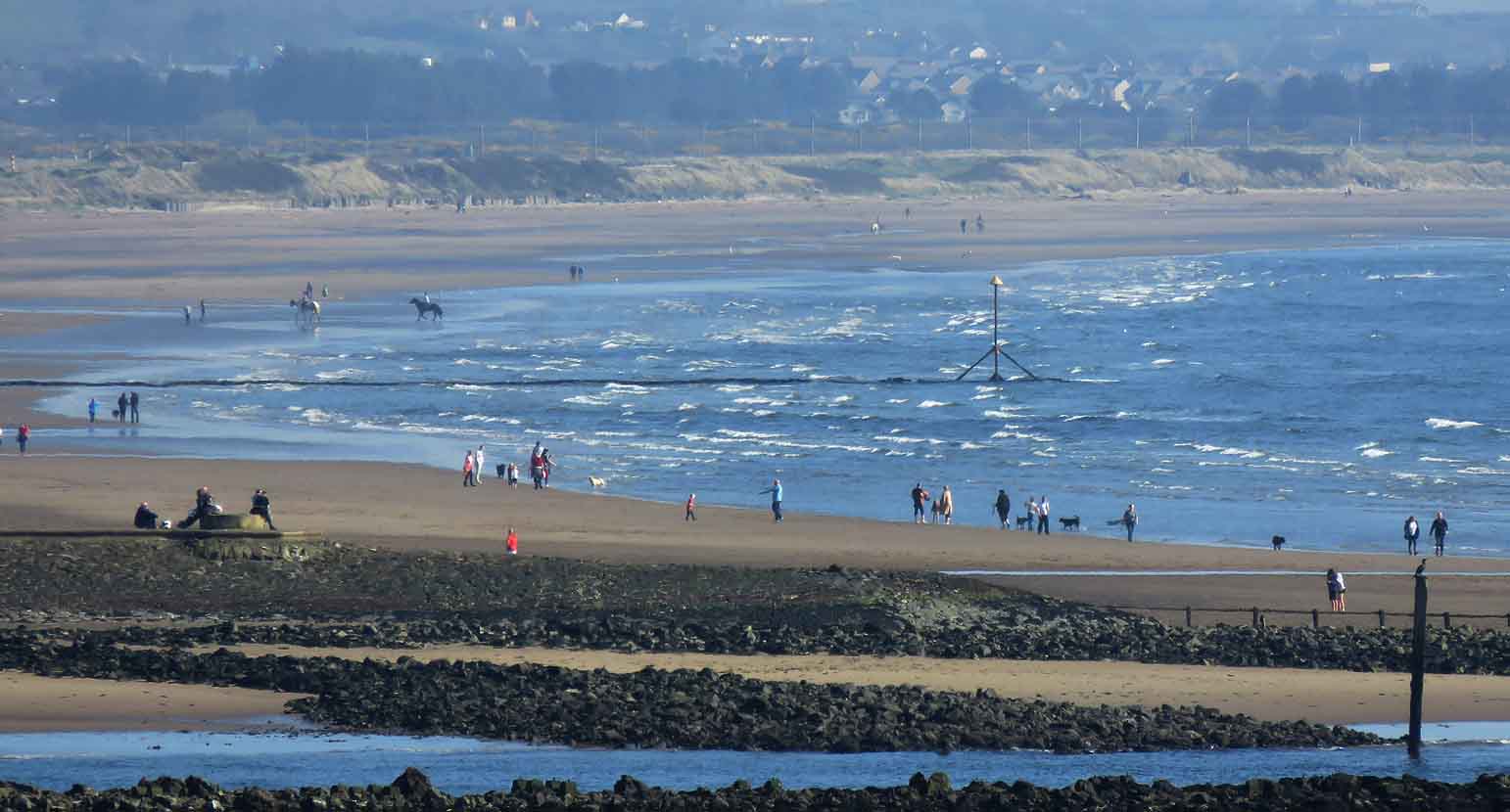 Alex and Bob`s Blue Sky Scotland: Ardeer Beach. Stevenston. River ...