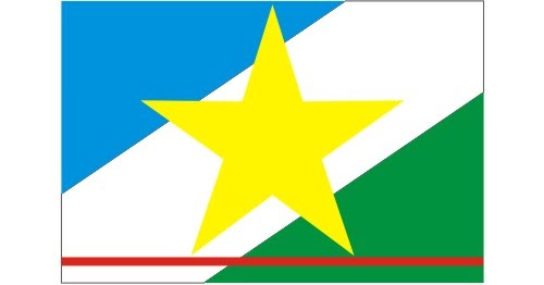 Bandeira de Roraima Vetorizada em CDR | Vetores Brasil
