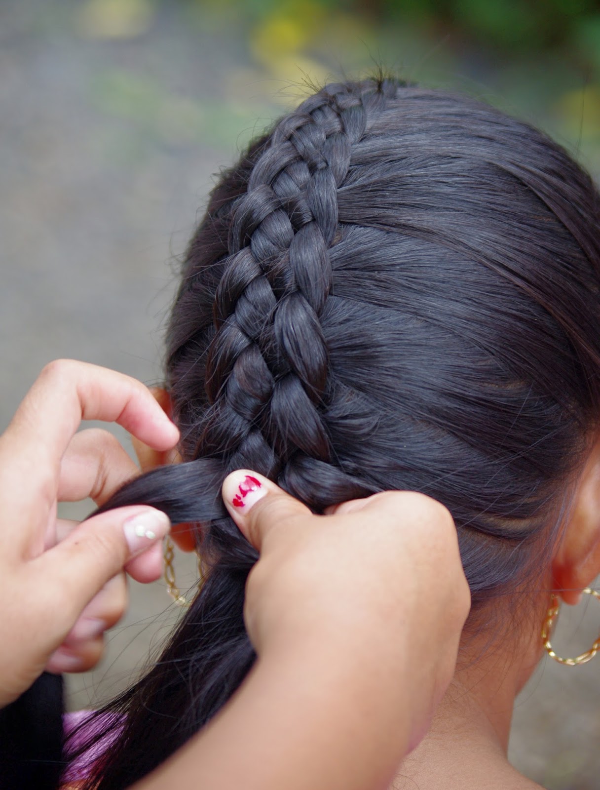 Braids & Hairstyles for Super Long Hair: Micronesian Girl~ Step-by-Step ...