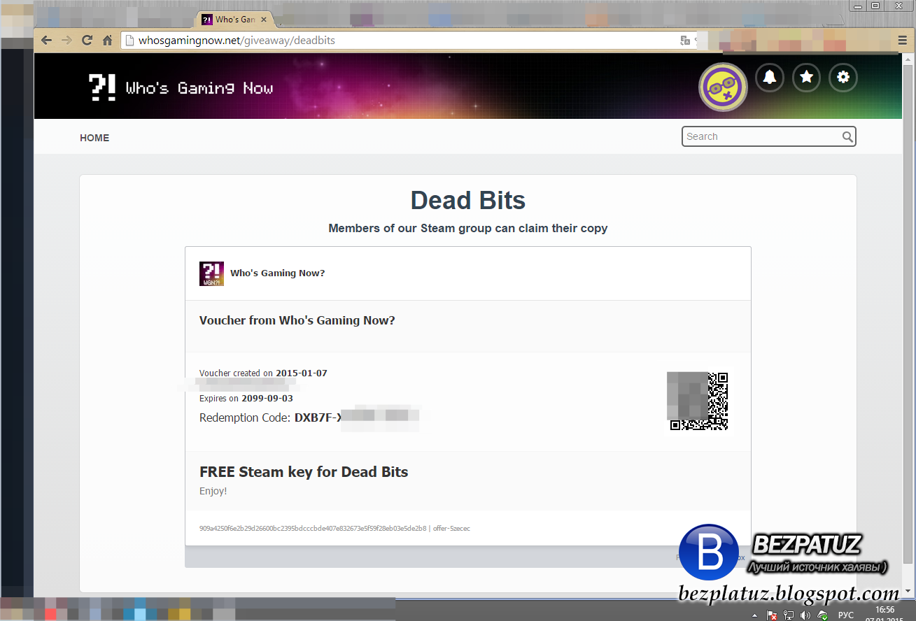 Уголок Хакера ( HACK TOOLS ): Как получить Dead Bits бесплатно в Steam
