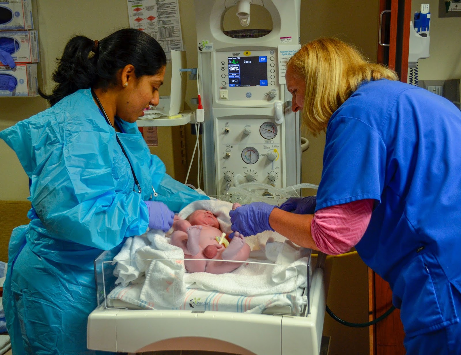 Brody's Birth Story - Amy's Balancing Act