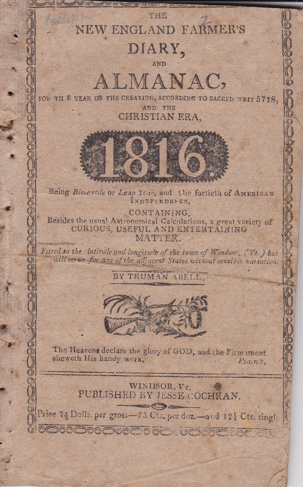 Upper Valley Anonymous: October 2012