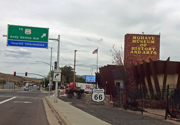 More Golden Years: Route 66 in Kingman AZ