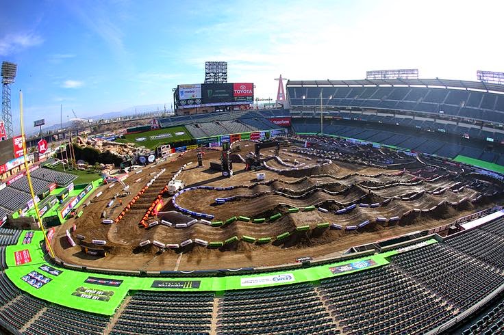 2015 FIM AMA World Motocross coverage: Past Track Maps ~ Angel Stadium