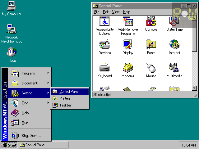 Windows NT 4.0: a consolidação da plataforma