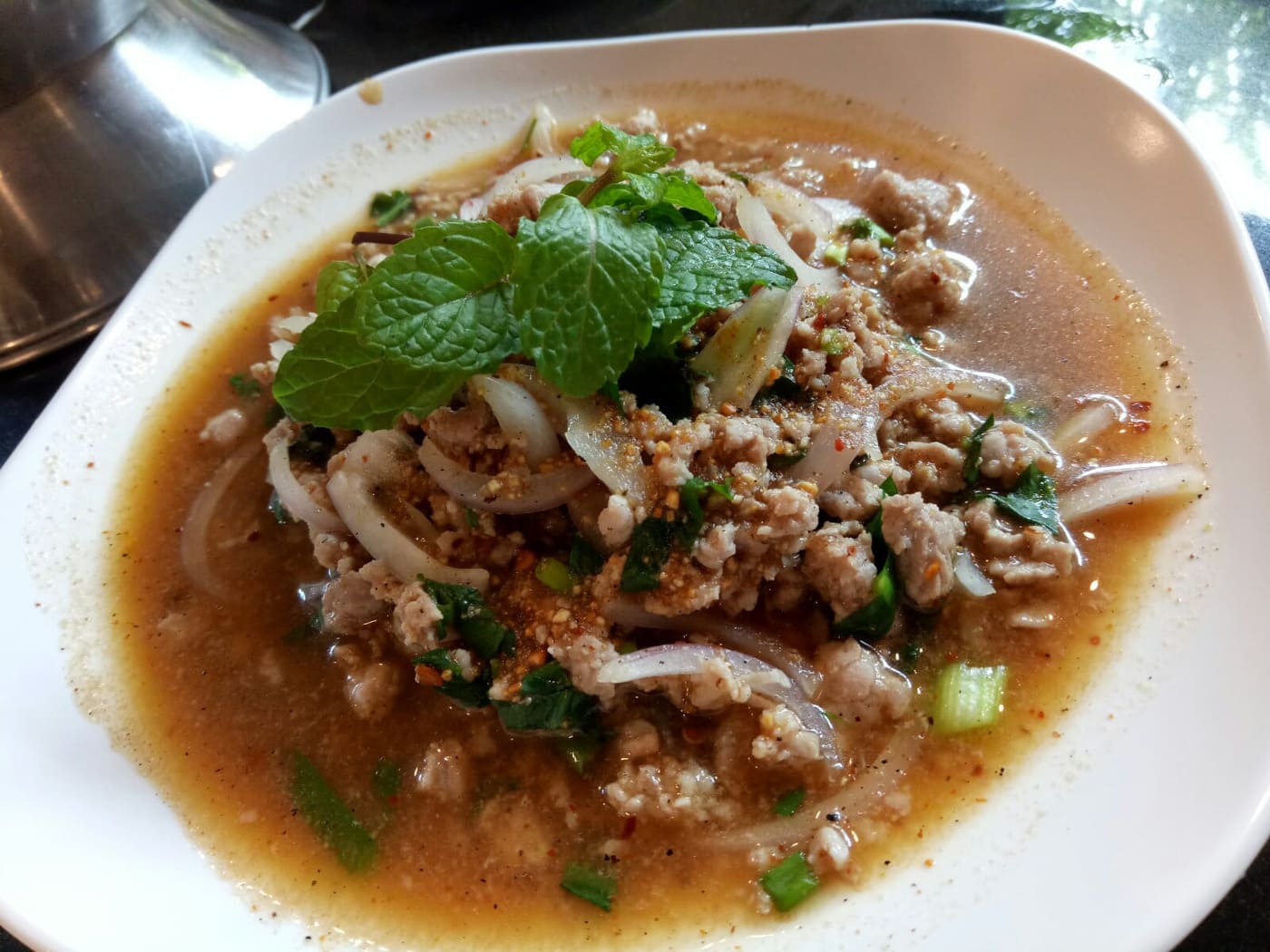 Lia's Food Journey: Thai Food Experiment - Pork Laab/Larb