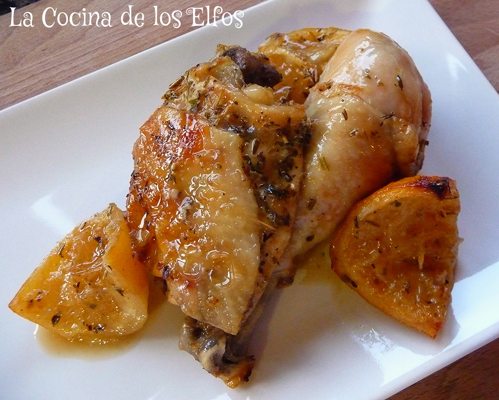 La Cocina de los Elfos: Pollo Provenzal al Limón (en bolsa y para dummies)