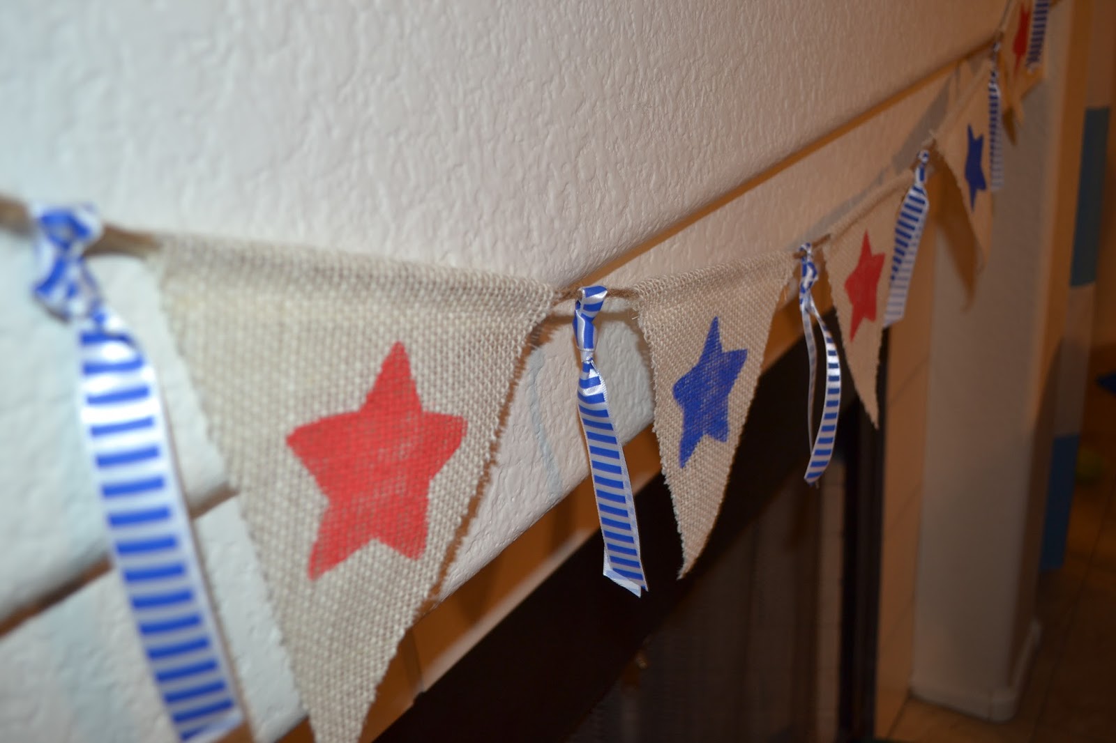 Through My Front Window: Patriotic Bunting!