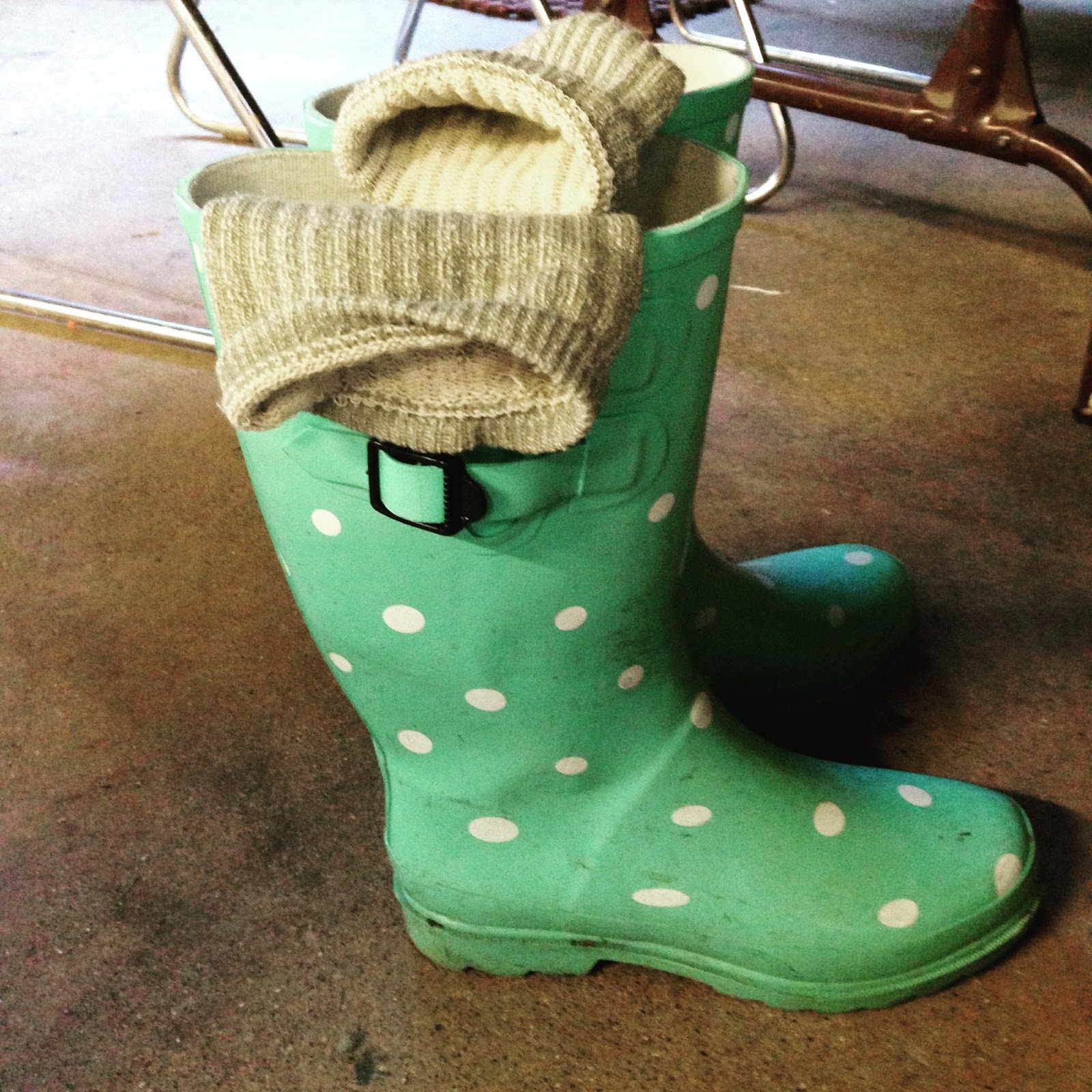 Pulp Paper & Pigment: Rubber Boots #AtoZChallenge